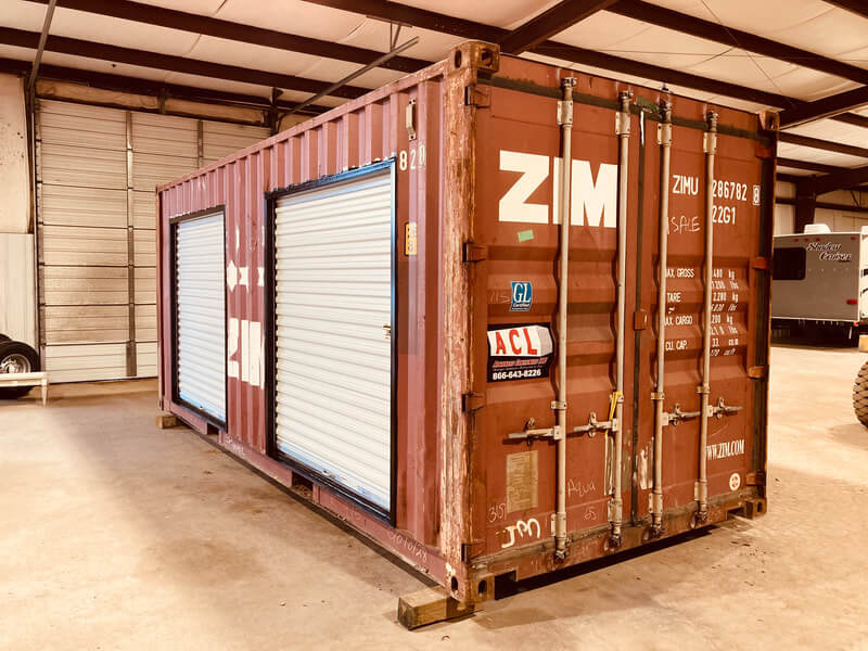 Shipping Container Roll Up Doors | Arkansas Containers LLC