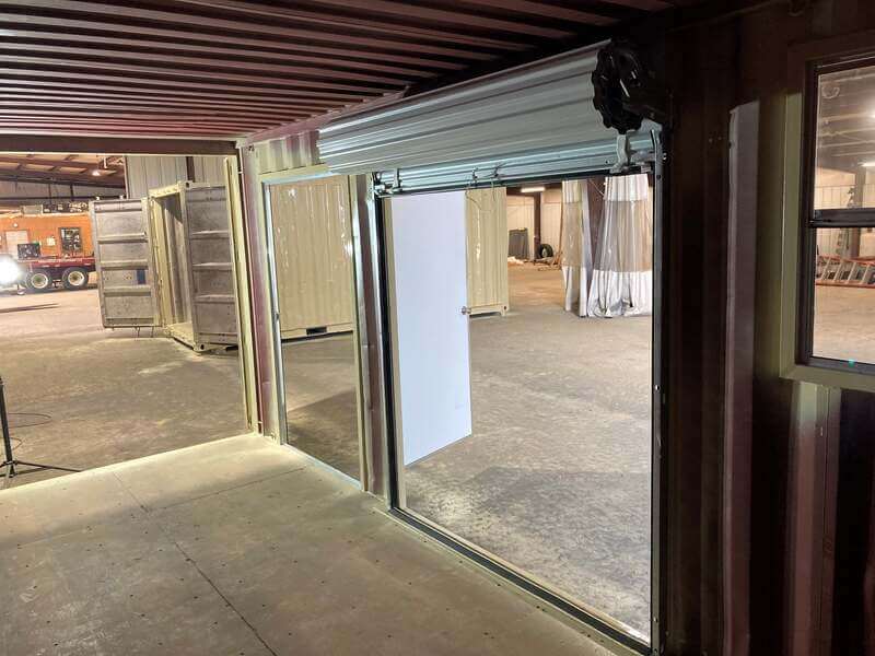 Shipping Container Roll Up Doors | Arkansas Containers LLC