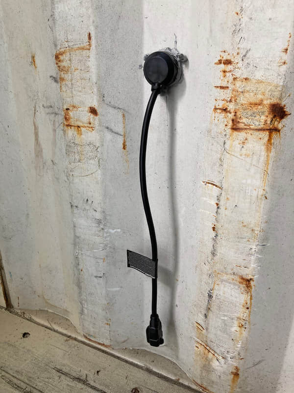 Shipping Container Electrical Outlets | Arkansas Containers LLC